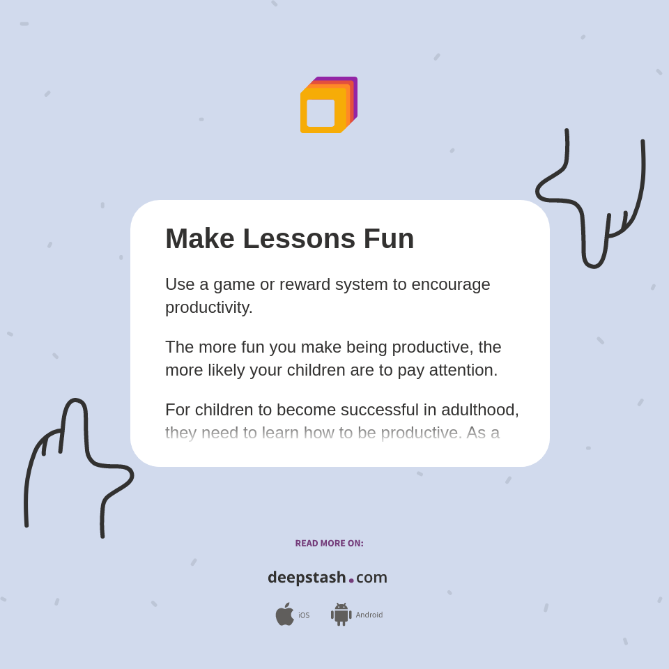 Make Lessons Fun - Deepstash