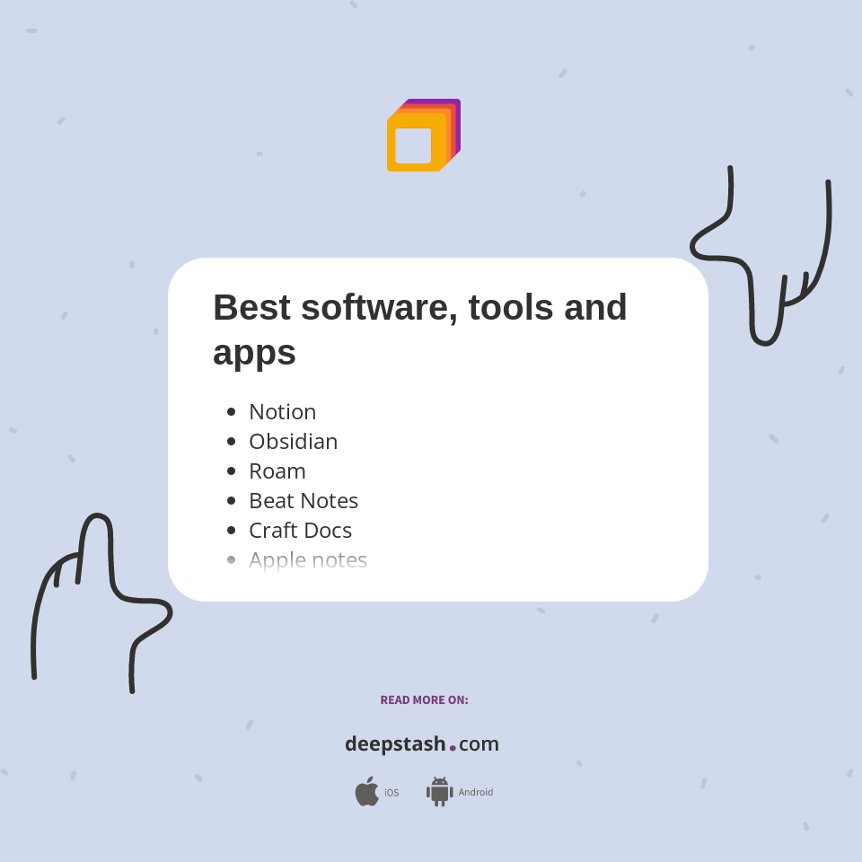 Best software, tools and apps - Deepstash