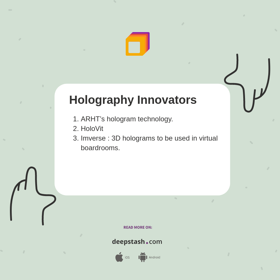 Holography Innovators - Deepstash
