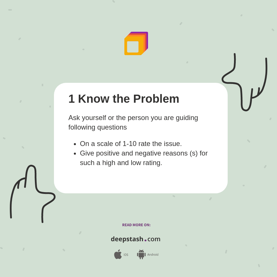 1 Know the Problem - Deepstash