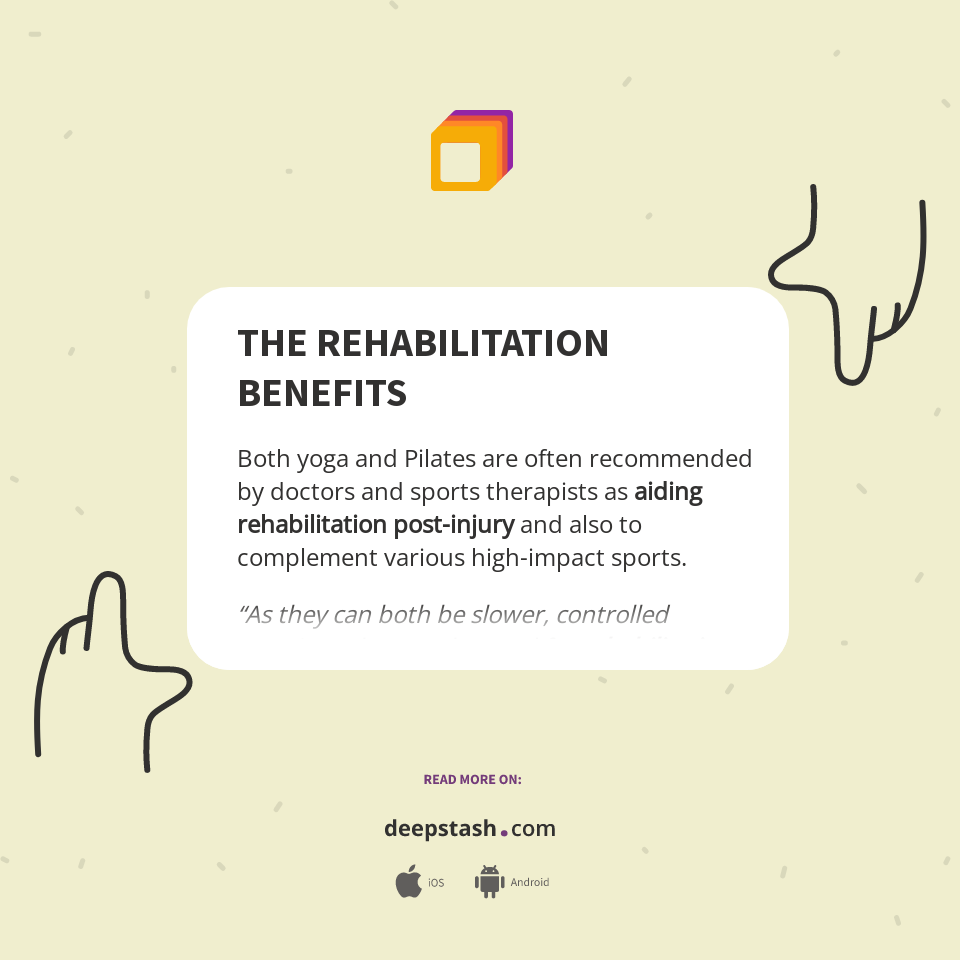 THE REHABILITATION BENEFITS - Deepstash