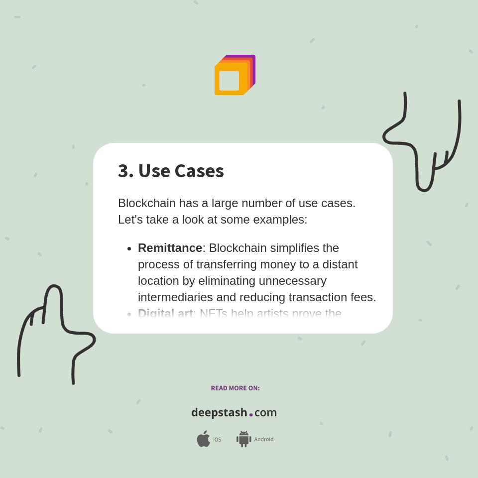 3. Use Cases - Deepstash