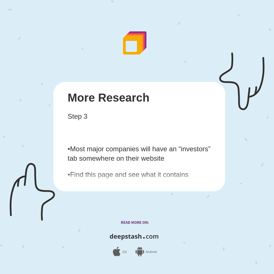 More Research - Deepstash