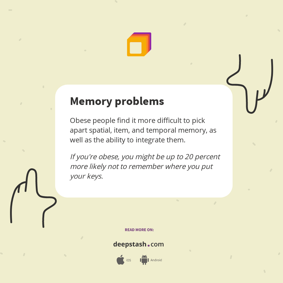 Memory problems - Deepstash