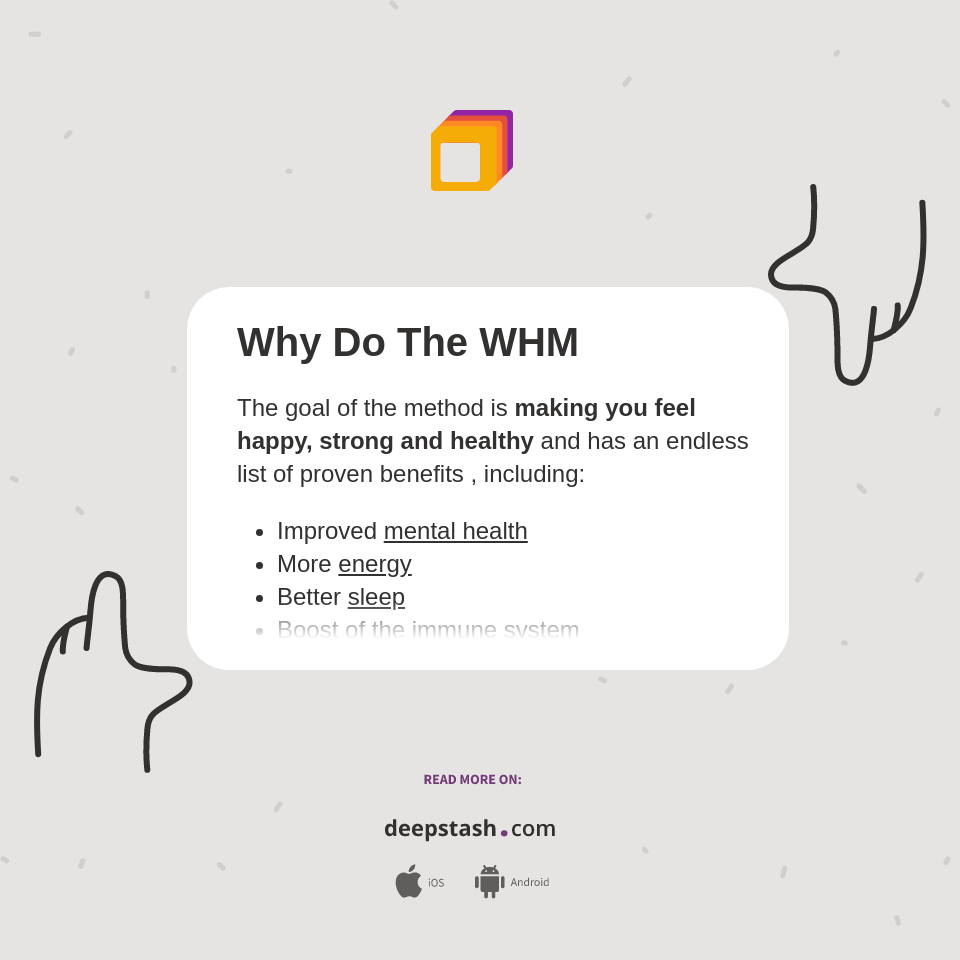 Why Do The WHM - Deepstash
