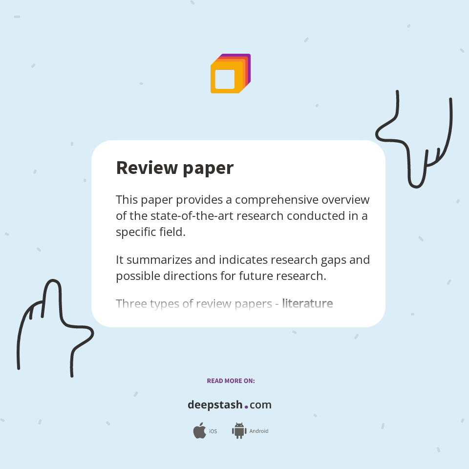 Review paper - Deepstash