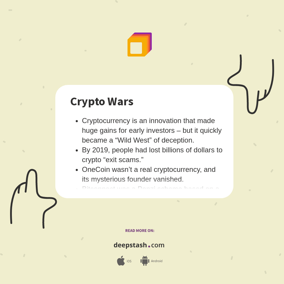 Crypto Wars - Deepstash