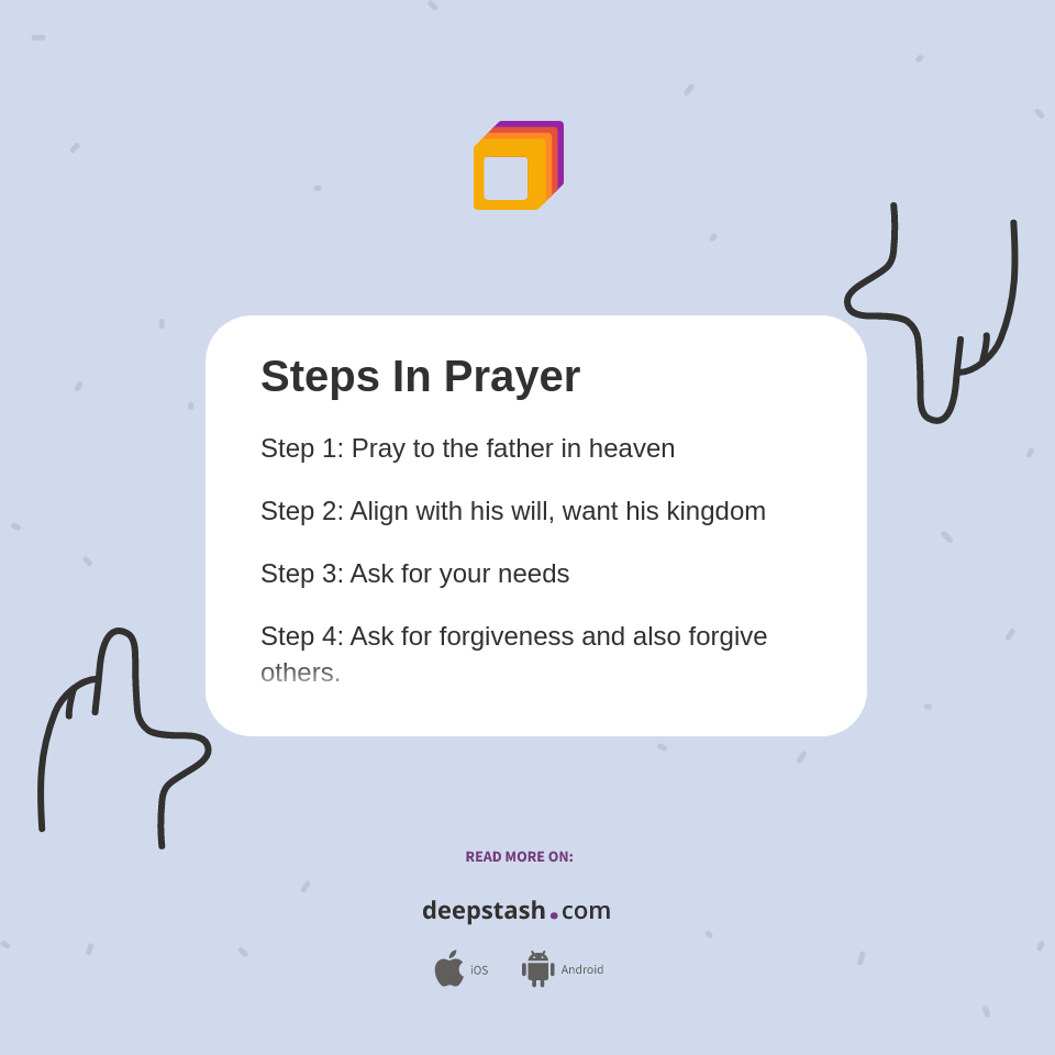Steps In Prayer - Deepstash