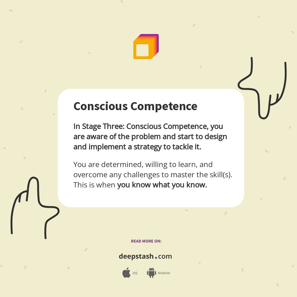 Conscious Competence - Deepstash