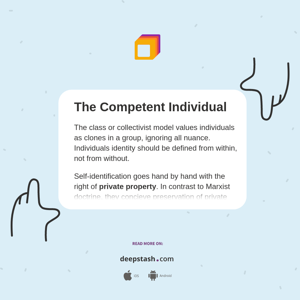 The Competent Individual - Deepstash
