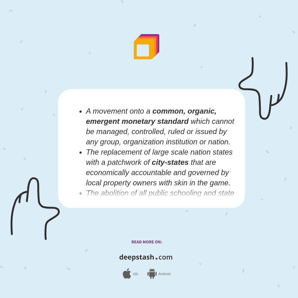 A movement onto a ... - Deepstash