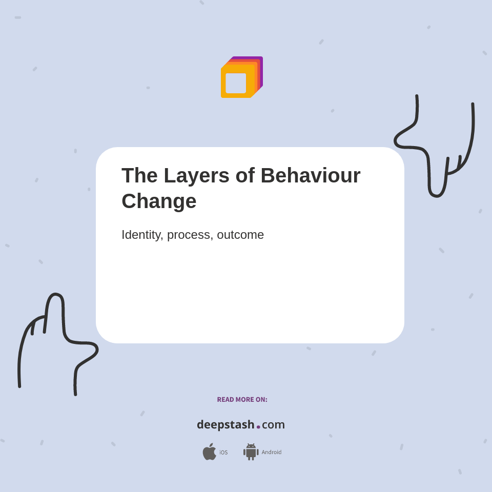 The Layers of Behaviour Change - Deepstash