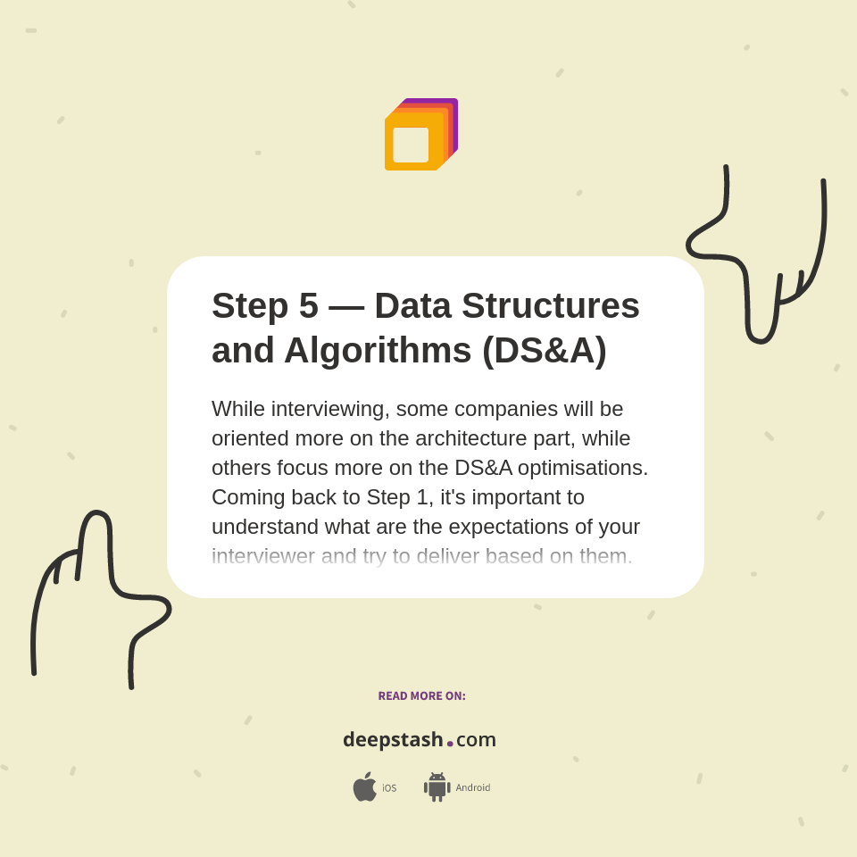 Step 5 — Data Structures And Algorithms Dsanda Deepstash 9467