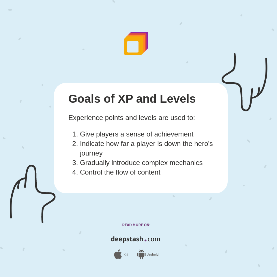 Goals of XP and Levels - Deepstash