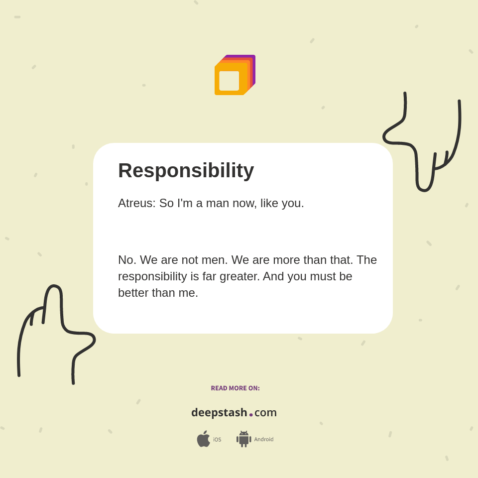 Responsibility - Deepstash