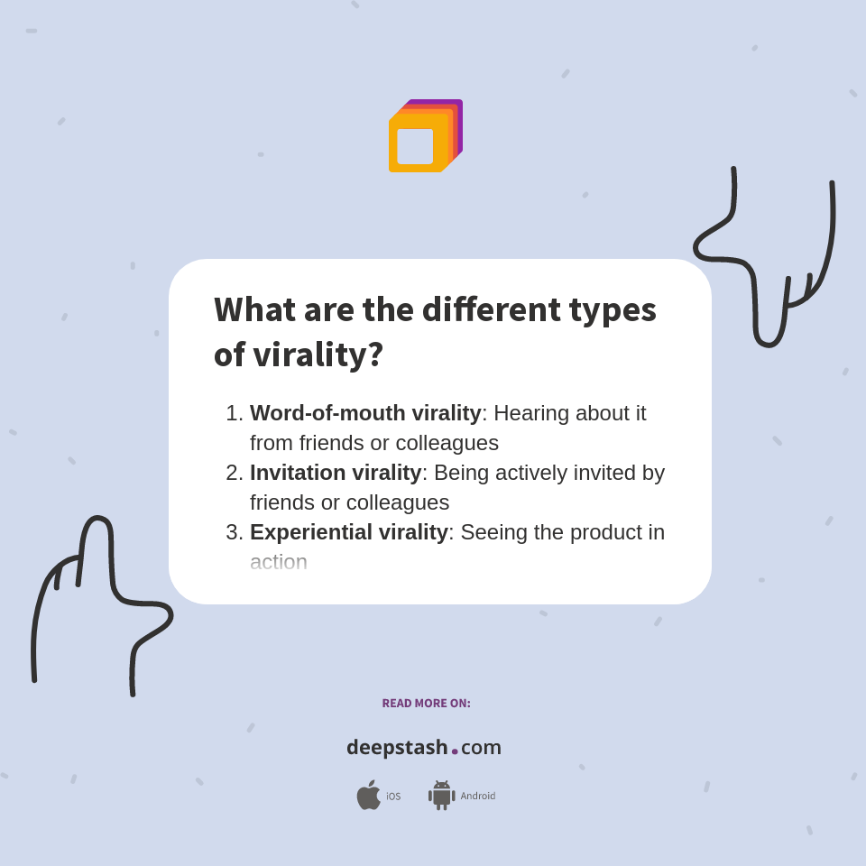 What are the different types of virality? - Deepstash
