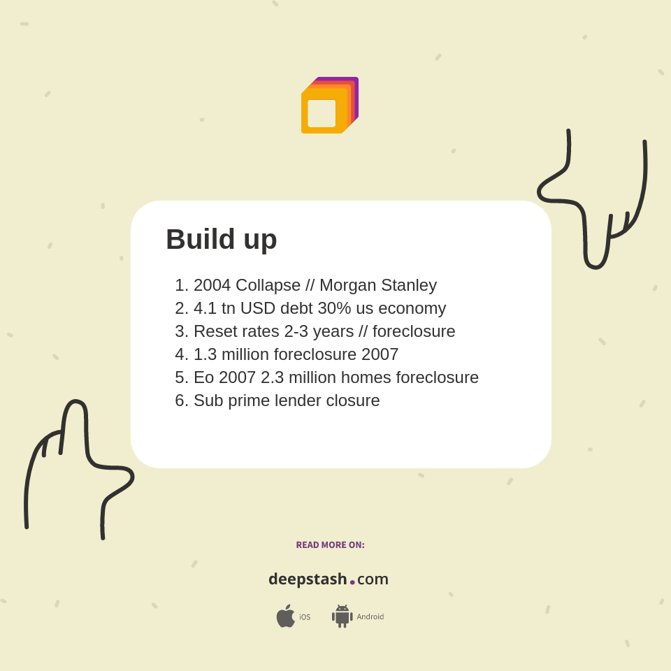 Build up - Deepstash