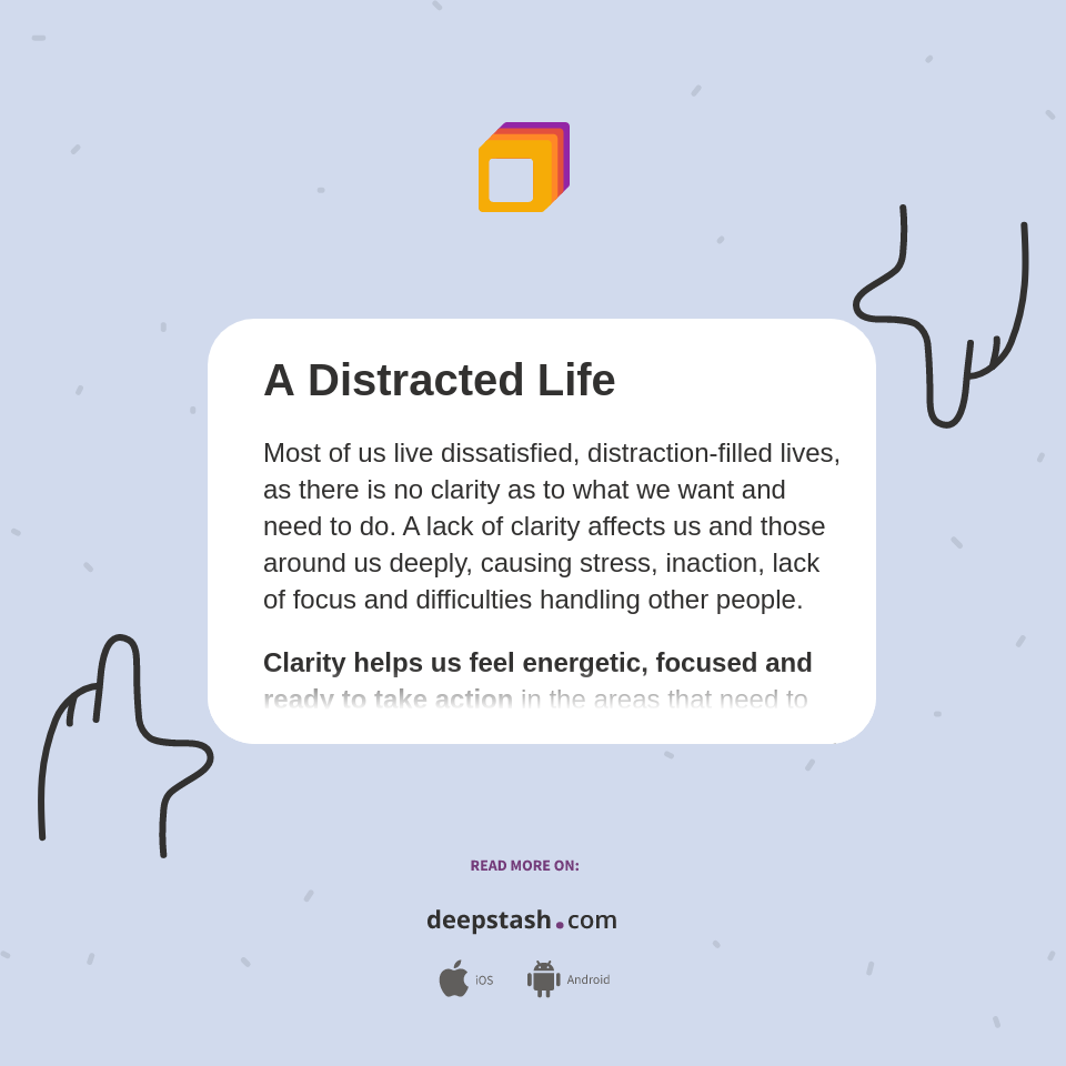 A Distracted Life - Deepstash