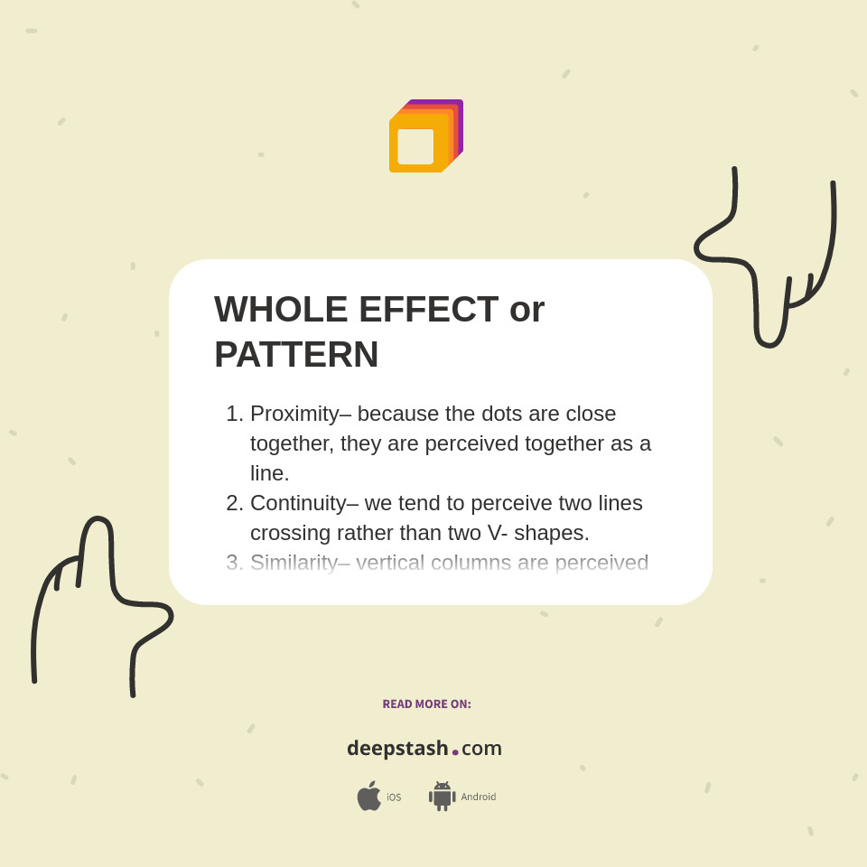 WHOLE EFFECT or PATTERN - Deepstash