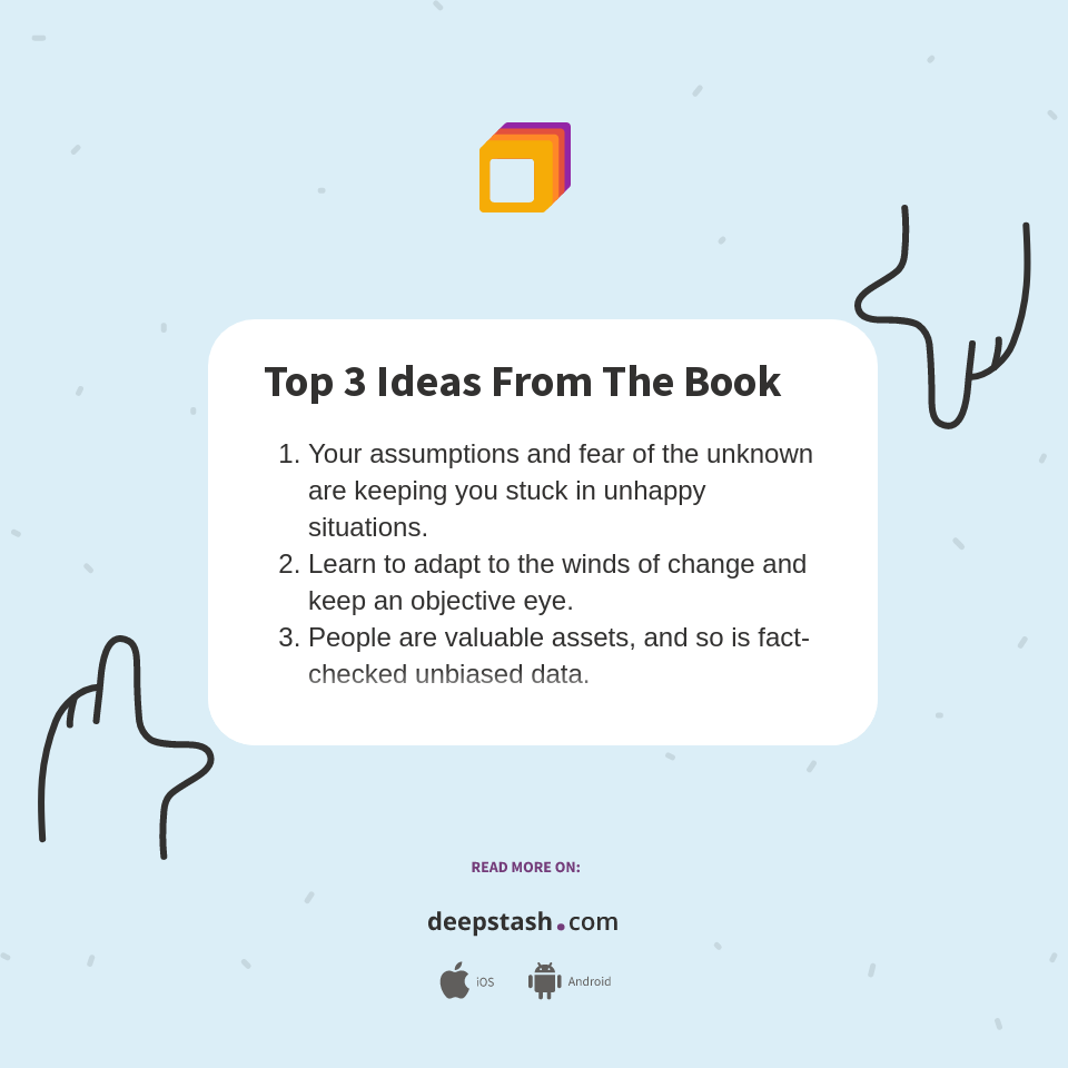Top 3 Ideas From The Book - Deepstash