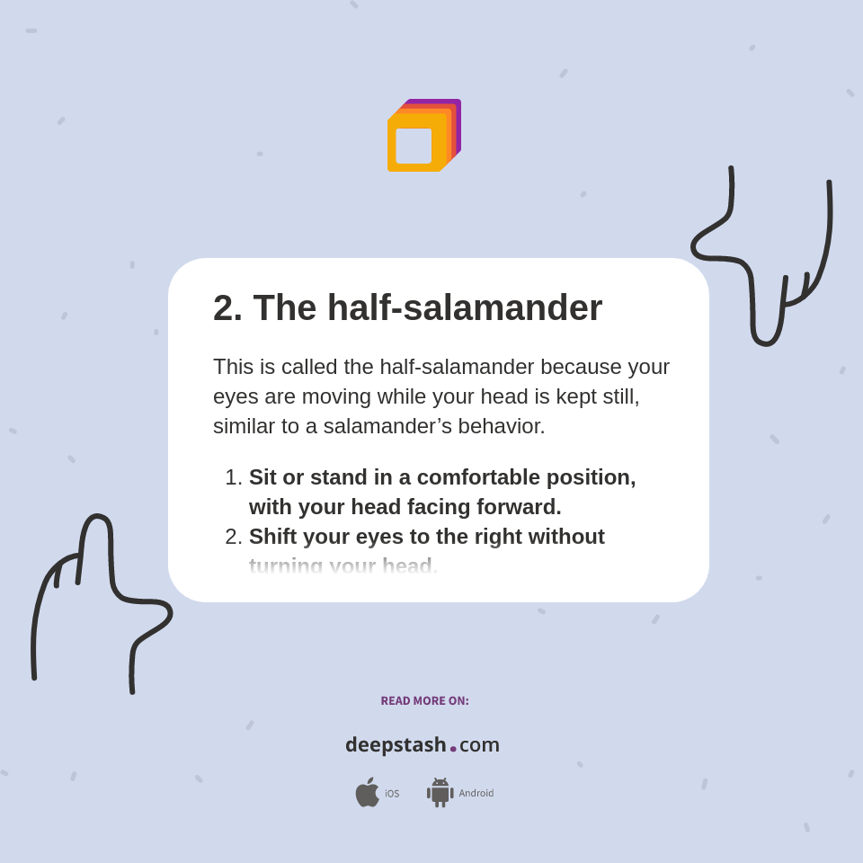 2. The half-salamander - Deepstash