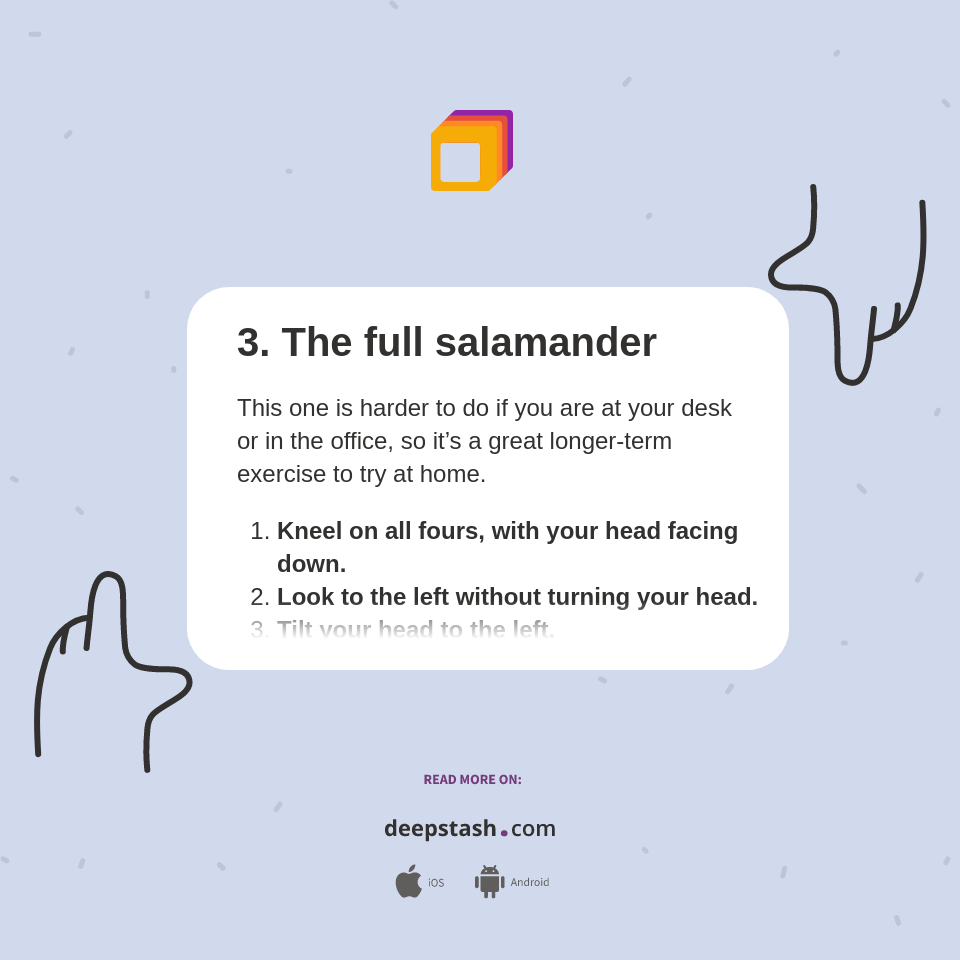 3. The full salamander - Deepstash
