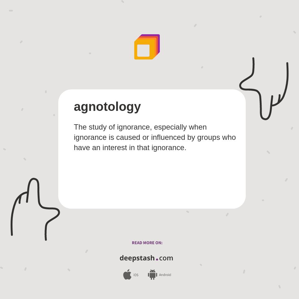 agnotology - Deepstash