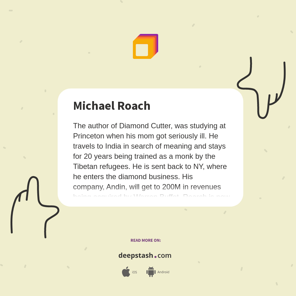 Michael Roach - Deepstash