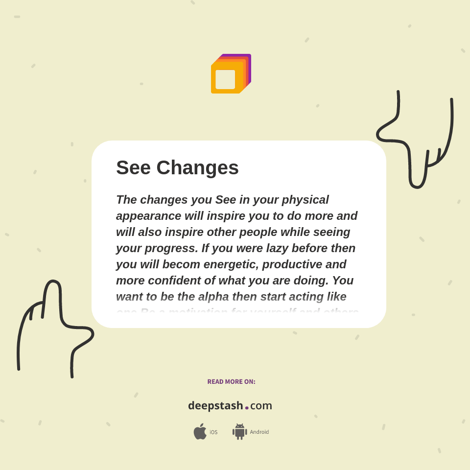 See Changes - Deepstash