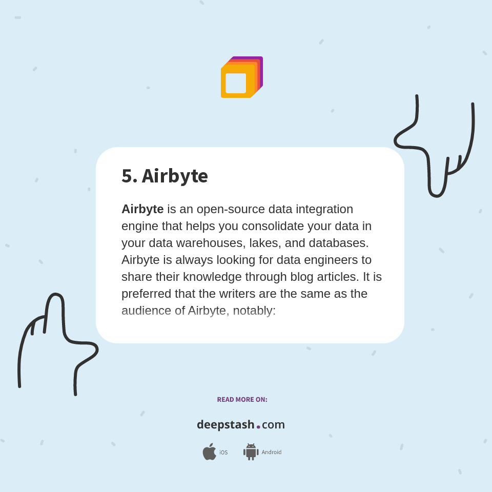 5. Airbyte - Deepstash