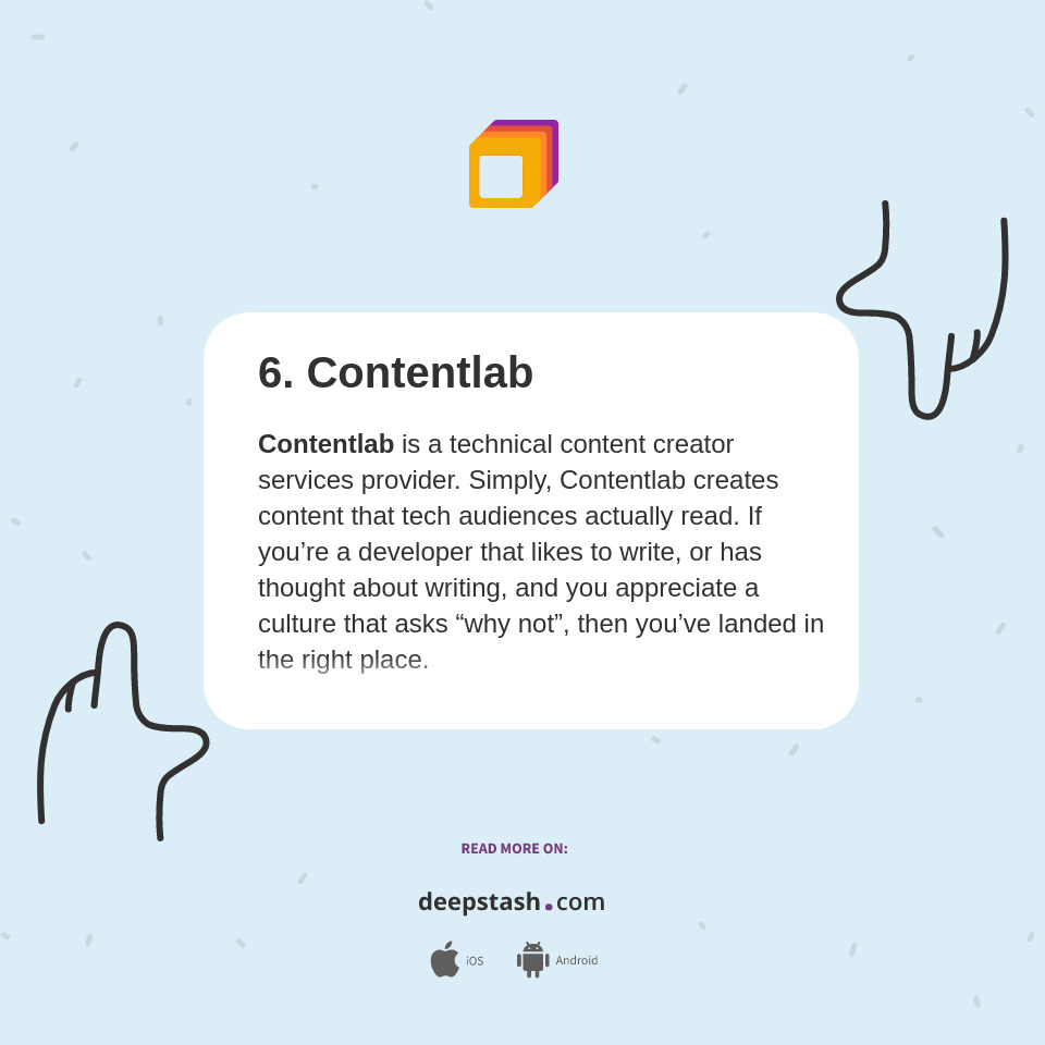 6. Contentlab - Deepstash