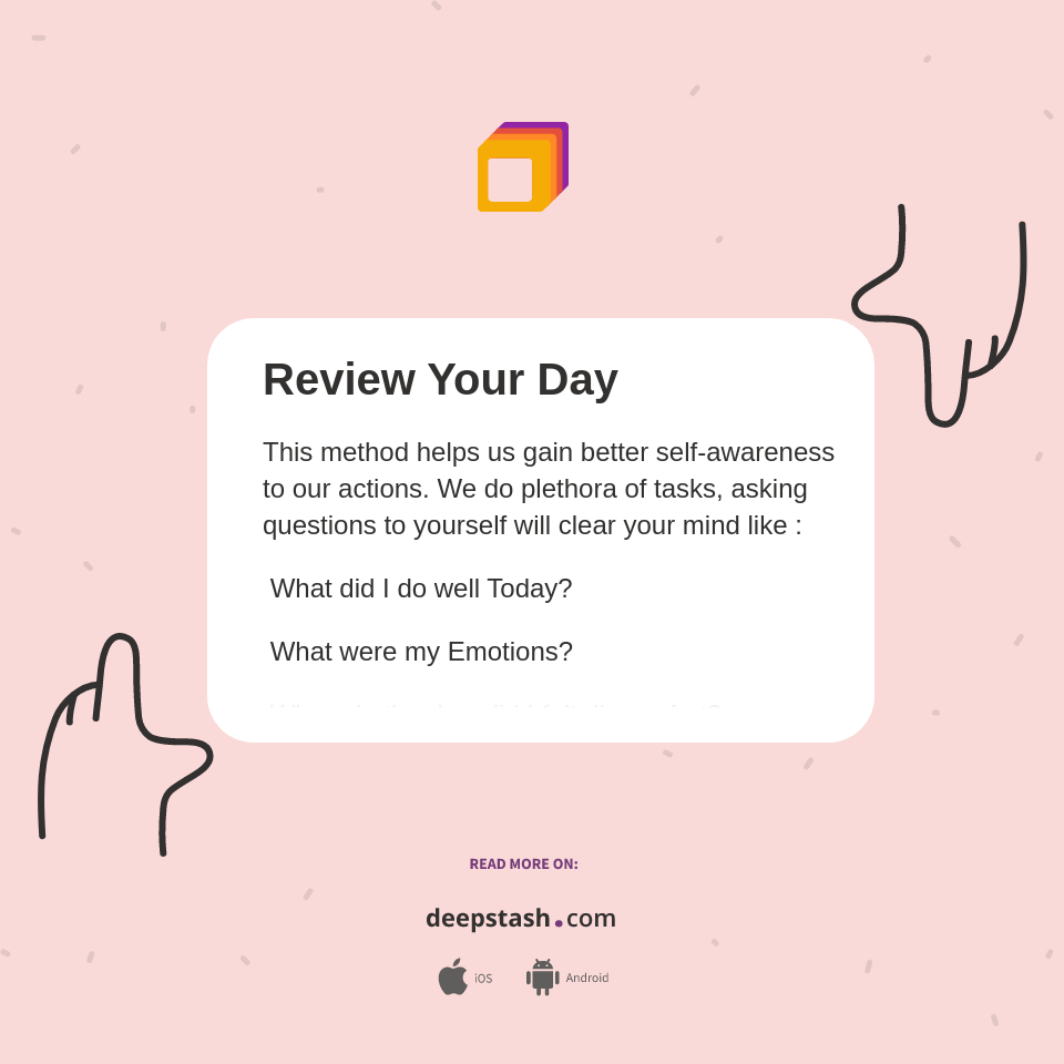 Review Your Day - Deepstash