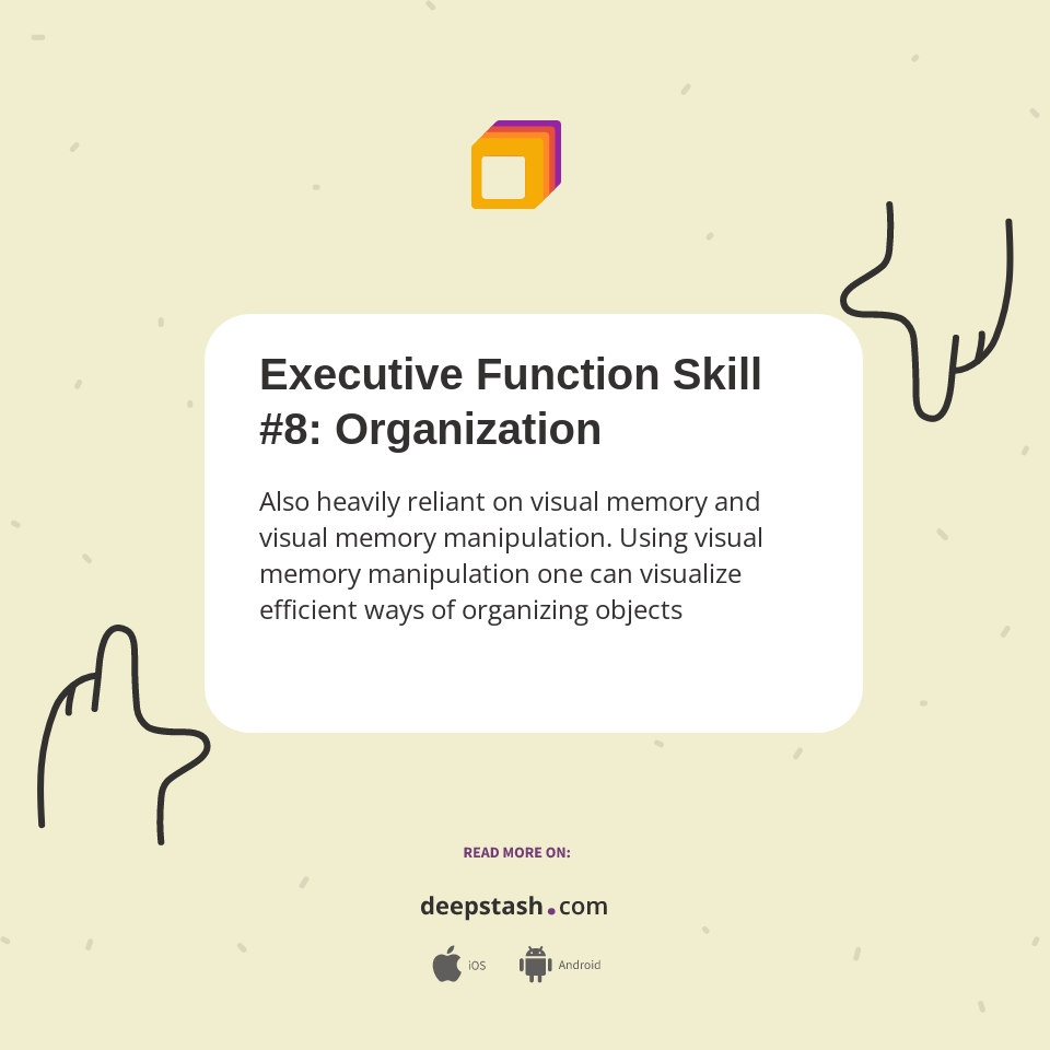 Executive Function Skill #8: Organization - Deepstash