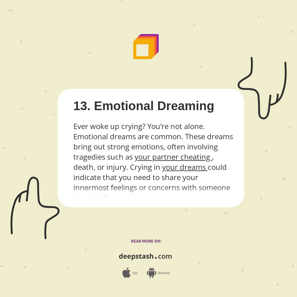 13. Emotional Dreaming - Deepstash