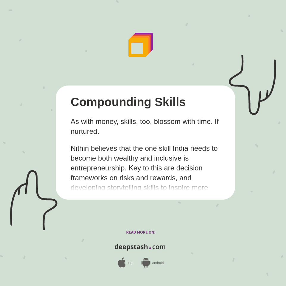 Compounding Skills - Deepstash