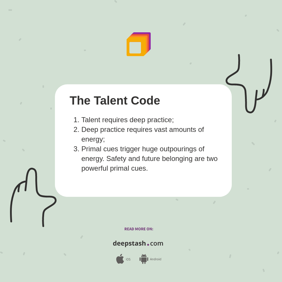 The Talent Code - Deepstash