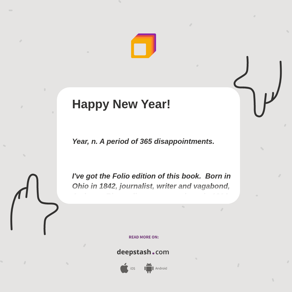 Happy New Year! - Deepstash