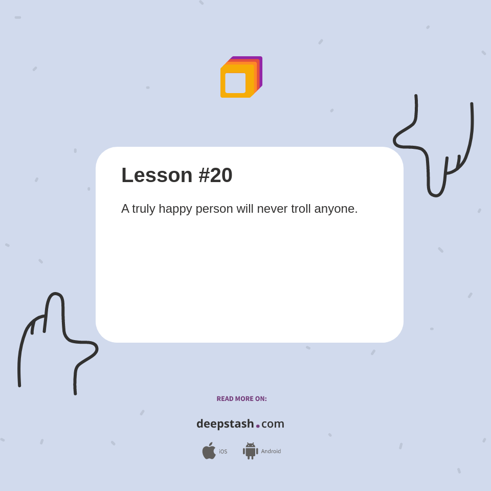 Lesson #20 - Deepstash