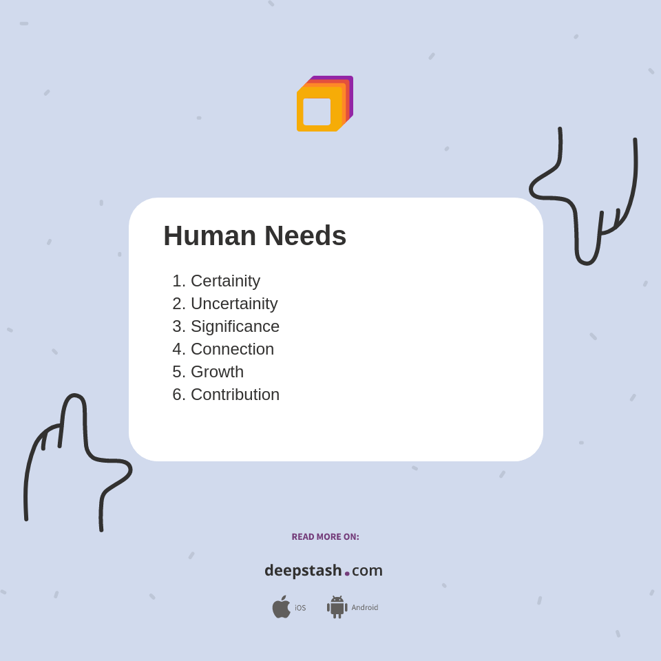 Human Needs - Deepstash