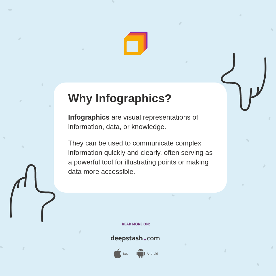 Why Infographics? - Deepstash