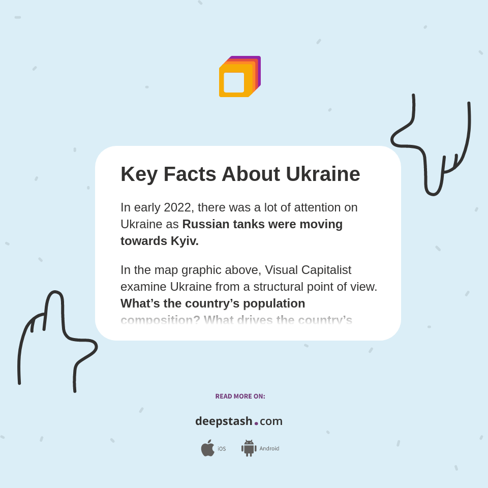 Key Facts About Ukraine - Deepstash