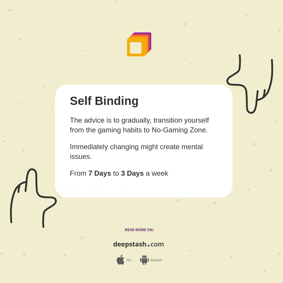 Self Binding - Deepstash