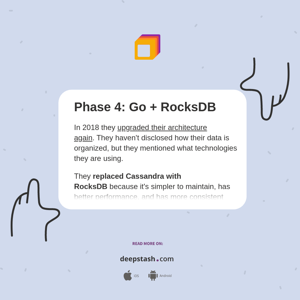 Phase 4: Go + RocksDB - Deepstash