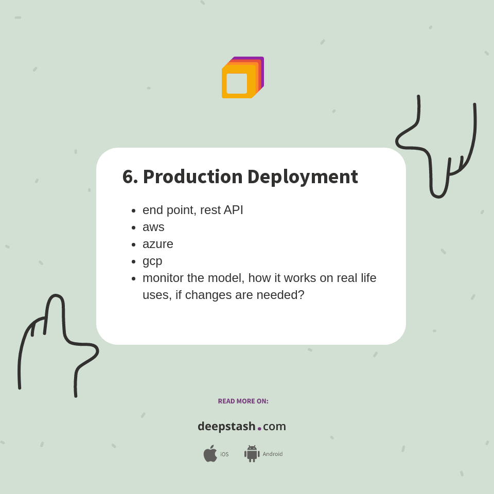 6. Production Deployment - Deepstash