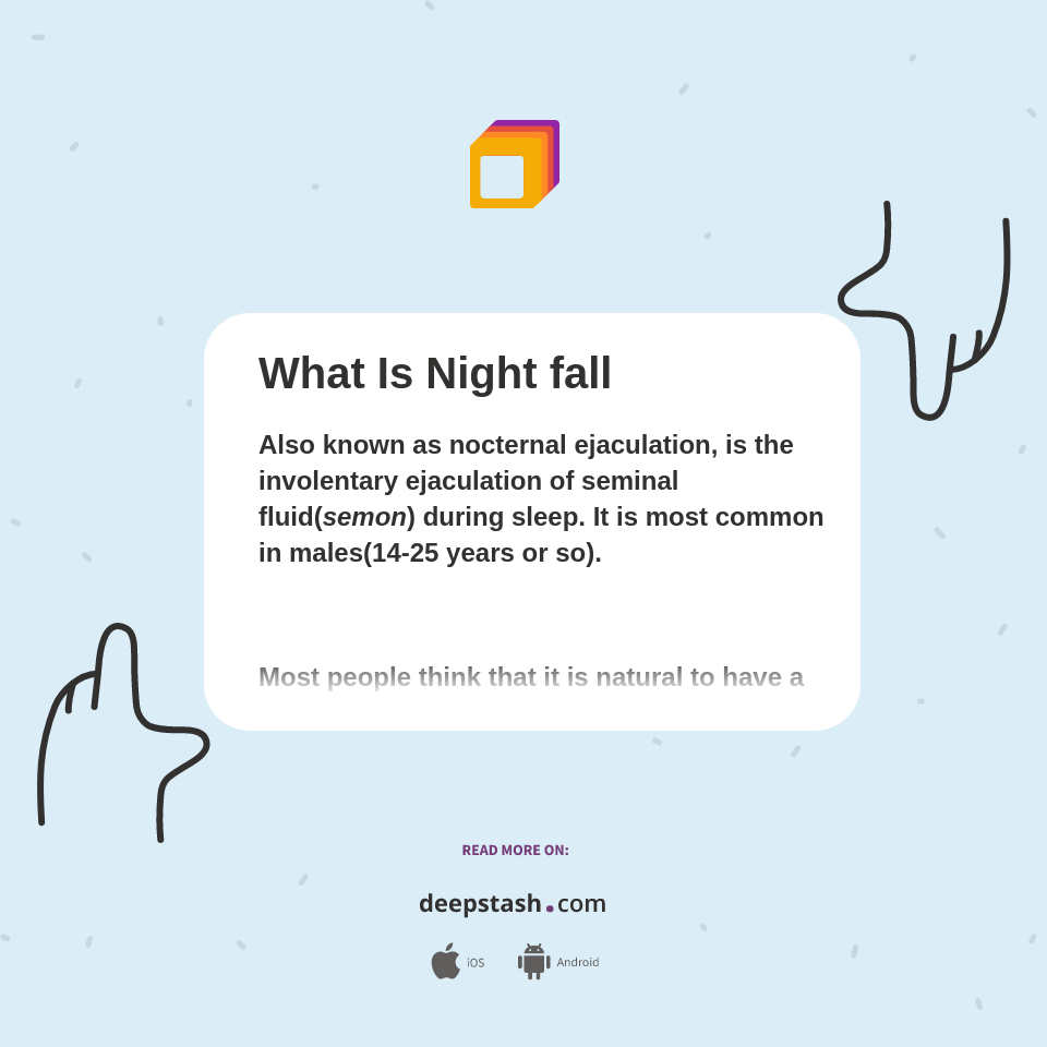 What Is Night fall - Deepstash