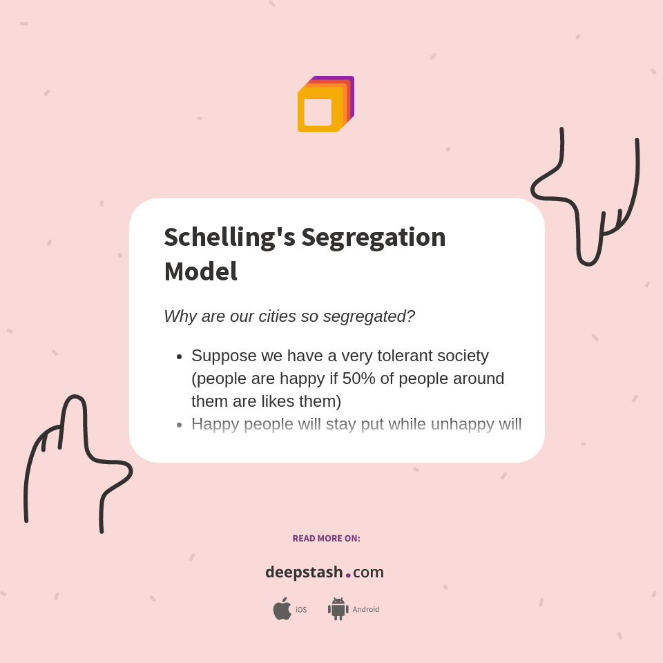 Schelling's Segregation Model - Deepstash