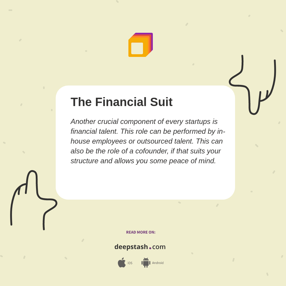 The Financial Suit - Deepstash