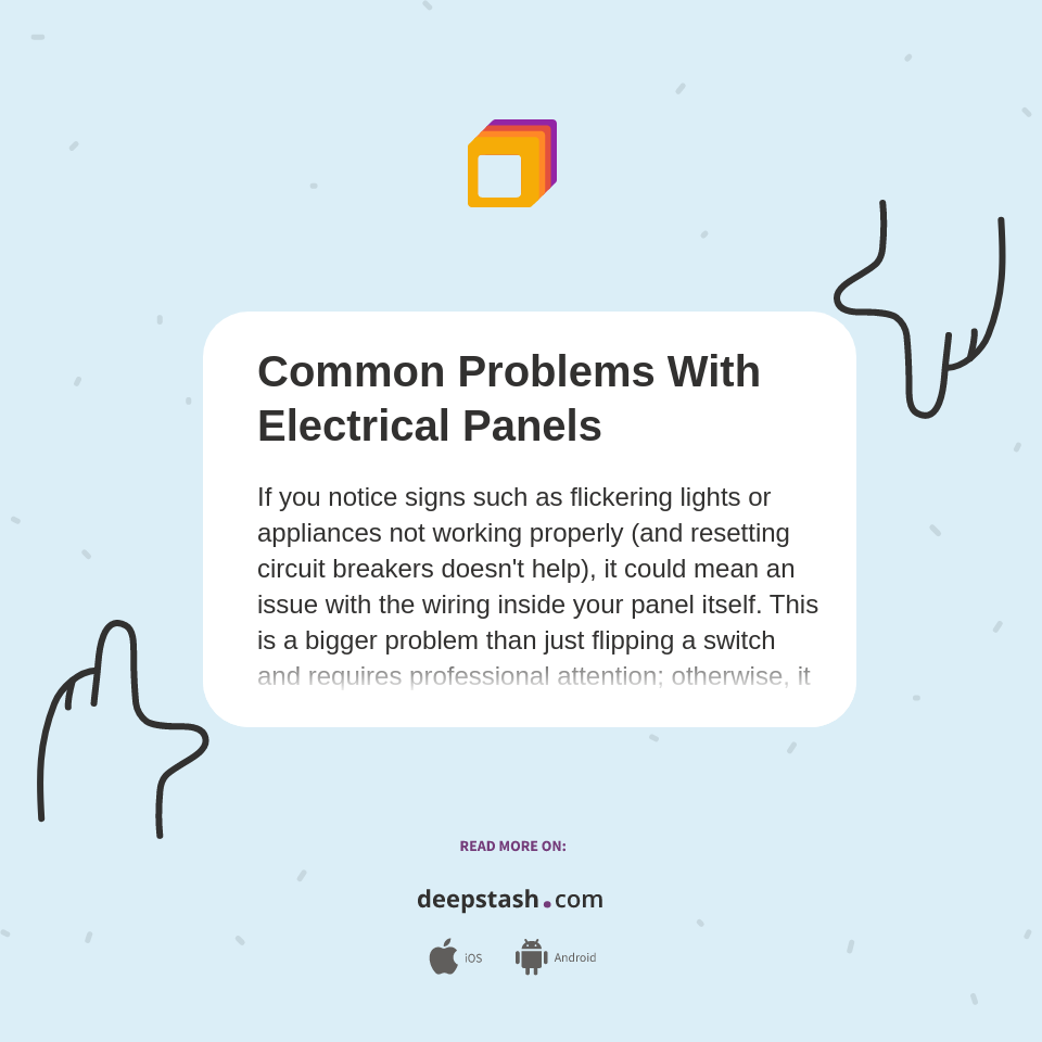 Common Problems With Electrical Panels - Deepstash