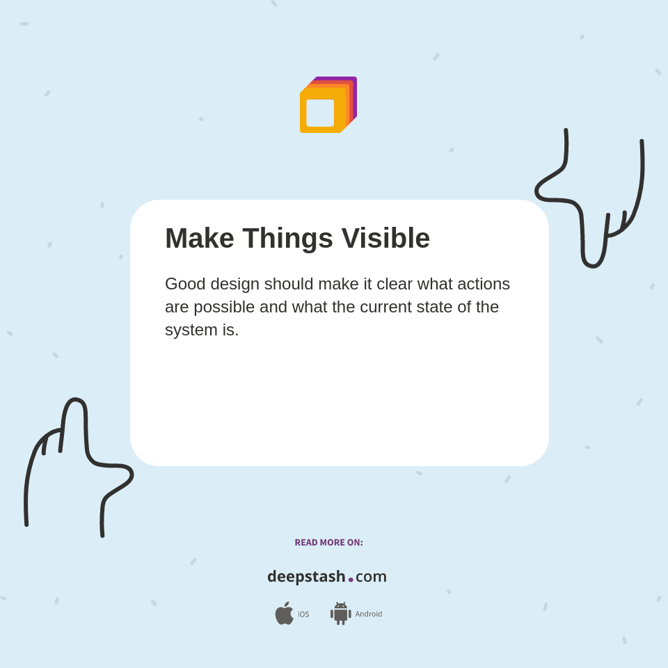Make Things Visible - Deepstash