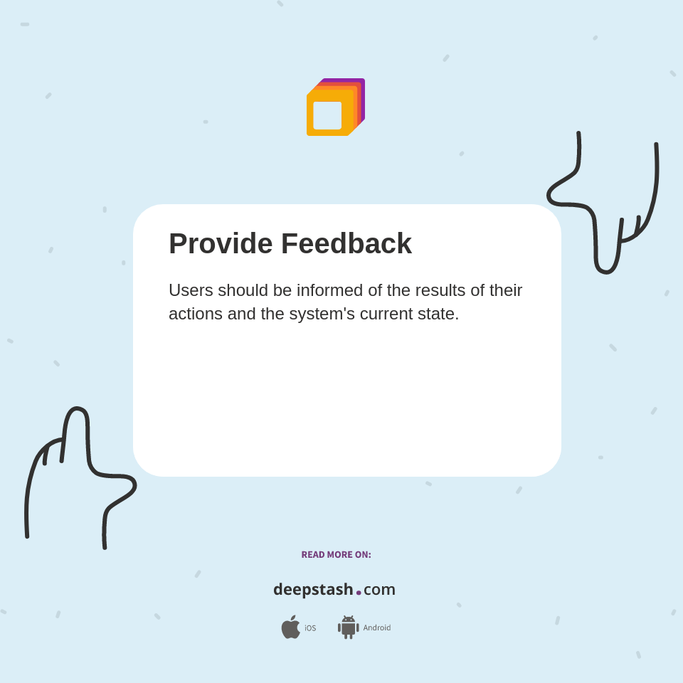 Provide Feedback - Deepstash
